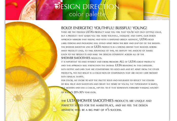 Ulta Cosmetics Product Line Presentation – SeenDesigns