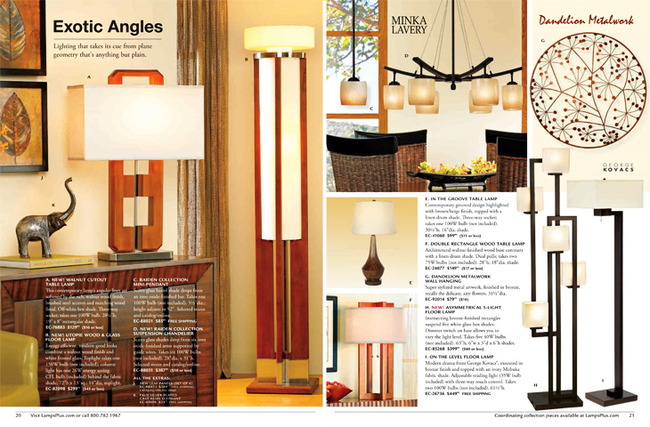 Lamps Plus Catalog Layouts – SeenDesigns