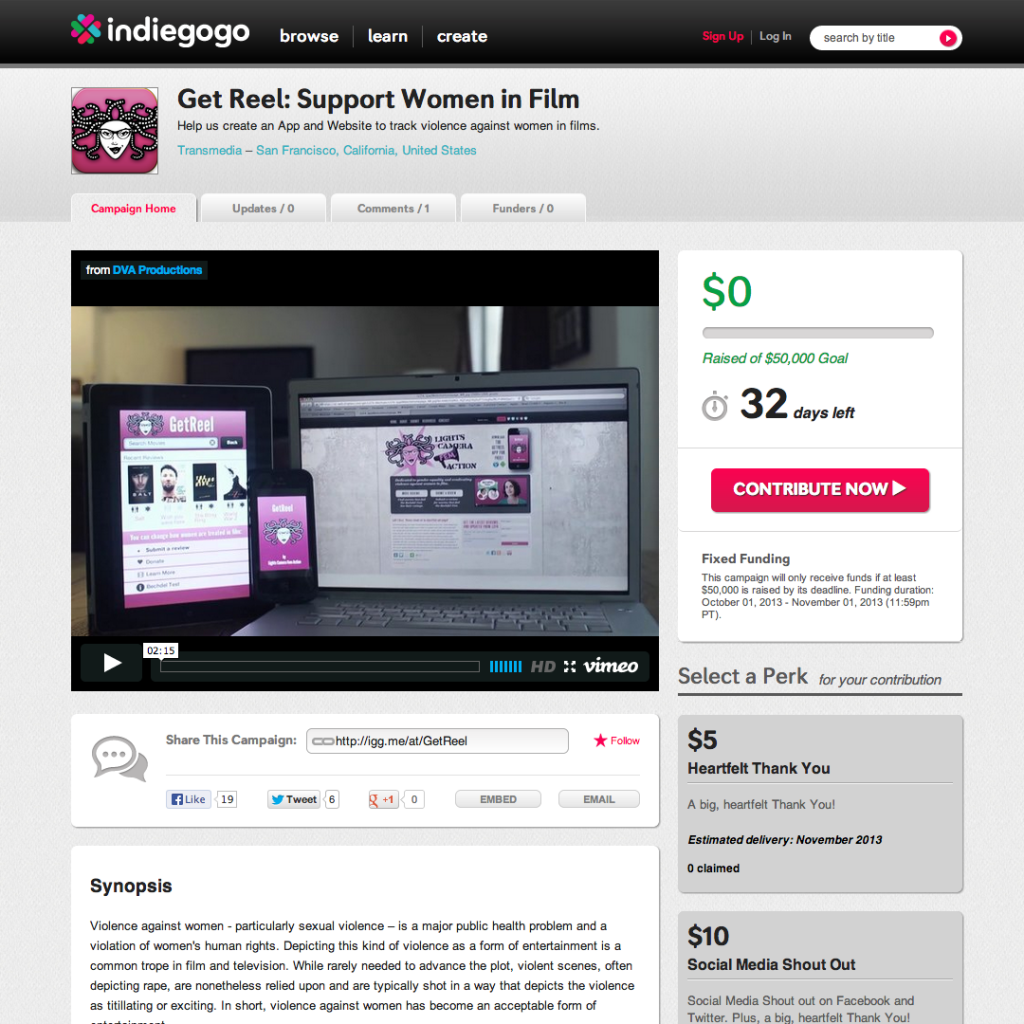 Get Reel – App Design – SeenDesigns